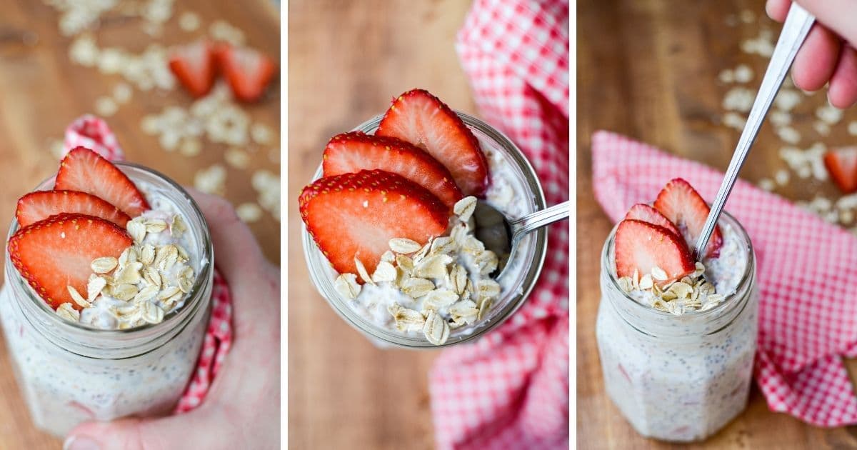 Kefir Overnight Oats - Little Home in the Making
