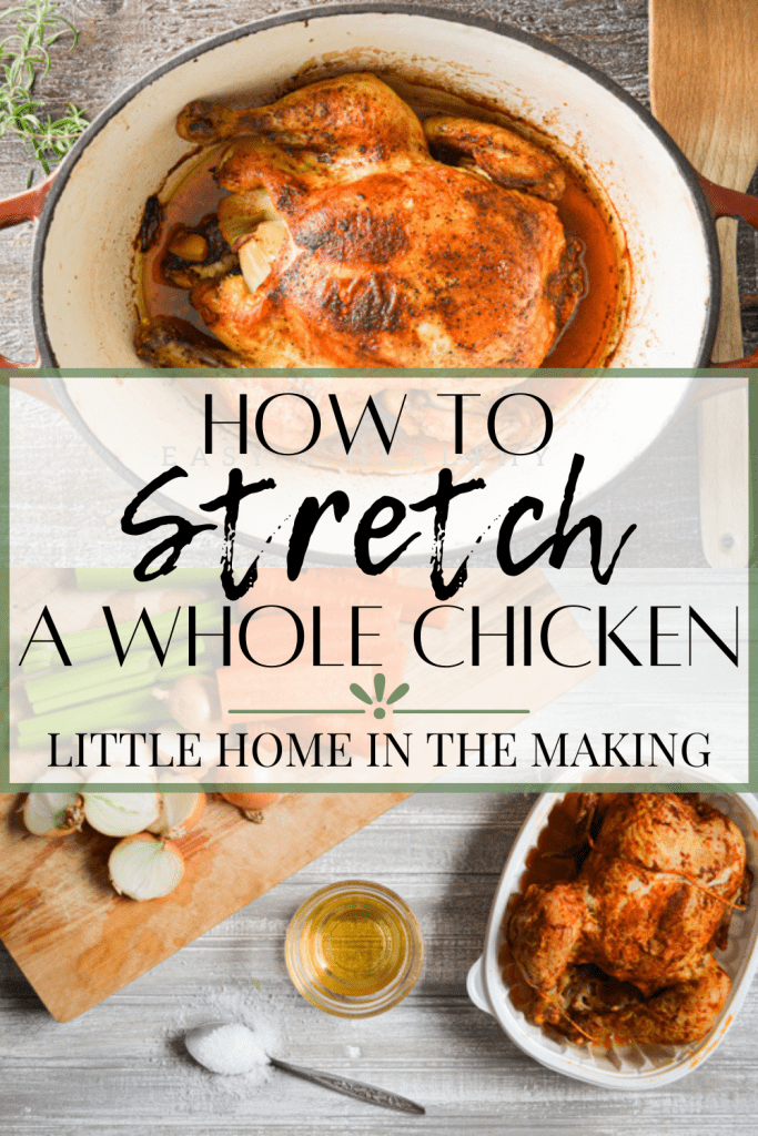How to Stretch a Whole Chicken - Three Meals From One Chicken!