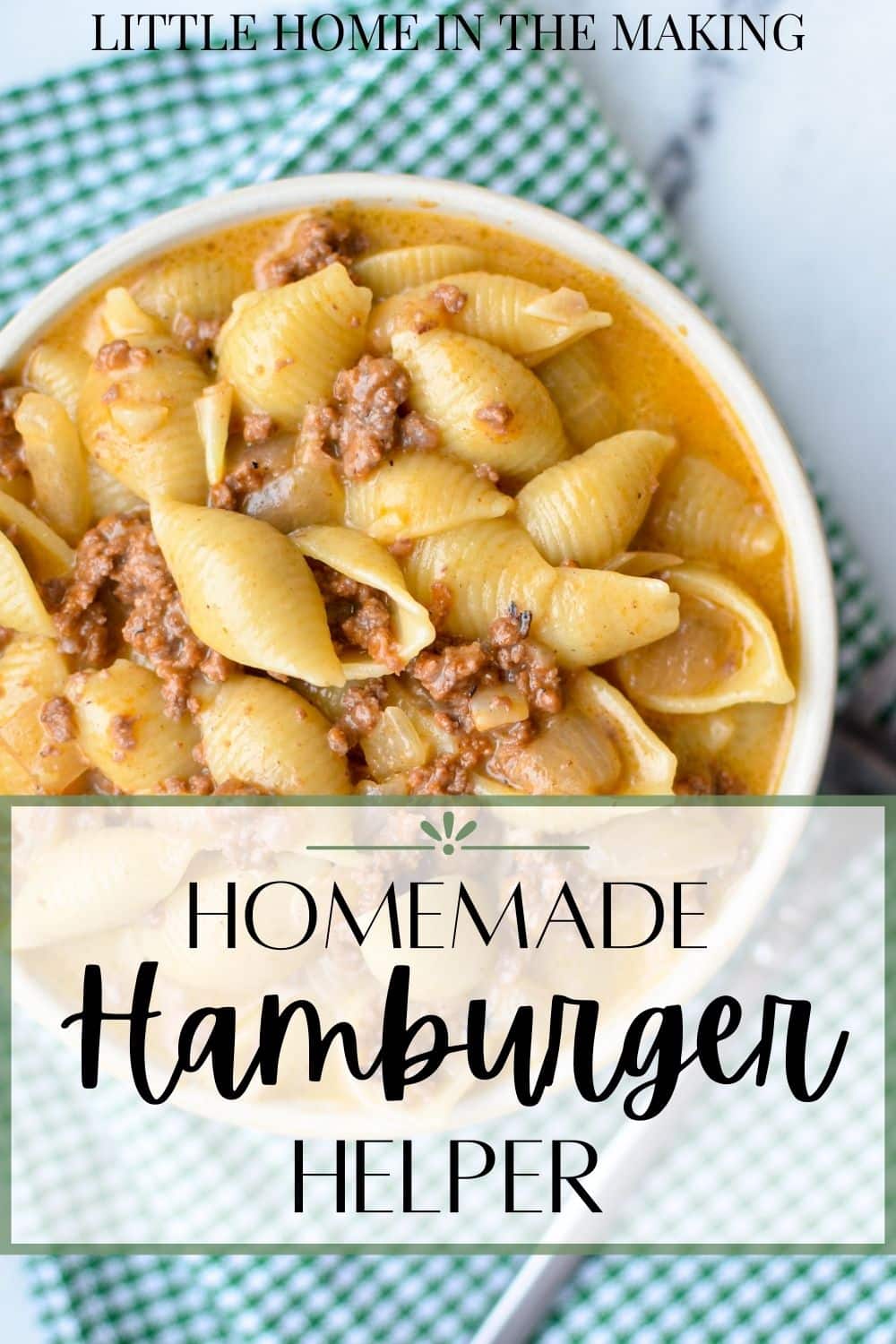 Homemade Hamburger Helper with Beef and Pasta
