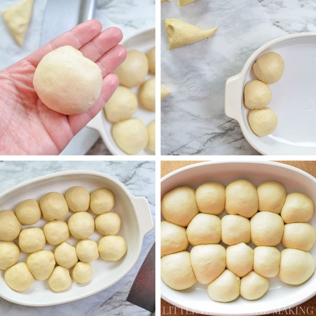 Snowflake Rolls {Quick Rise} - Little Home in the Making