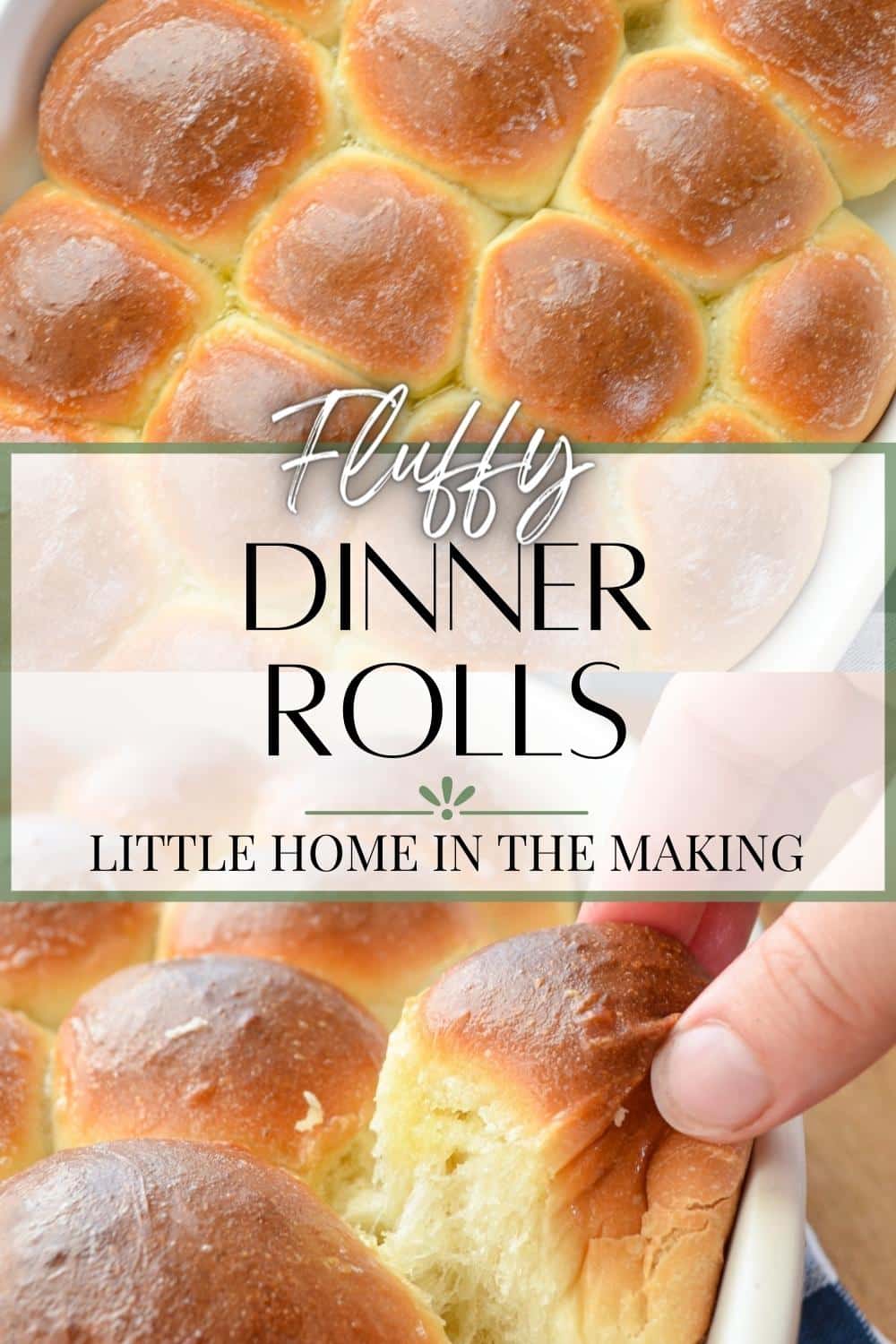 Snowflake Rolls {Quick Rise} - Little Home in the Making