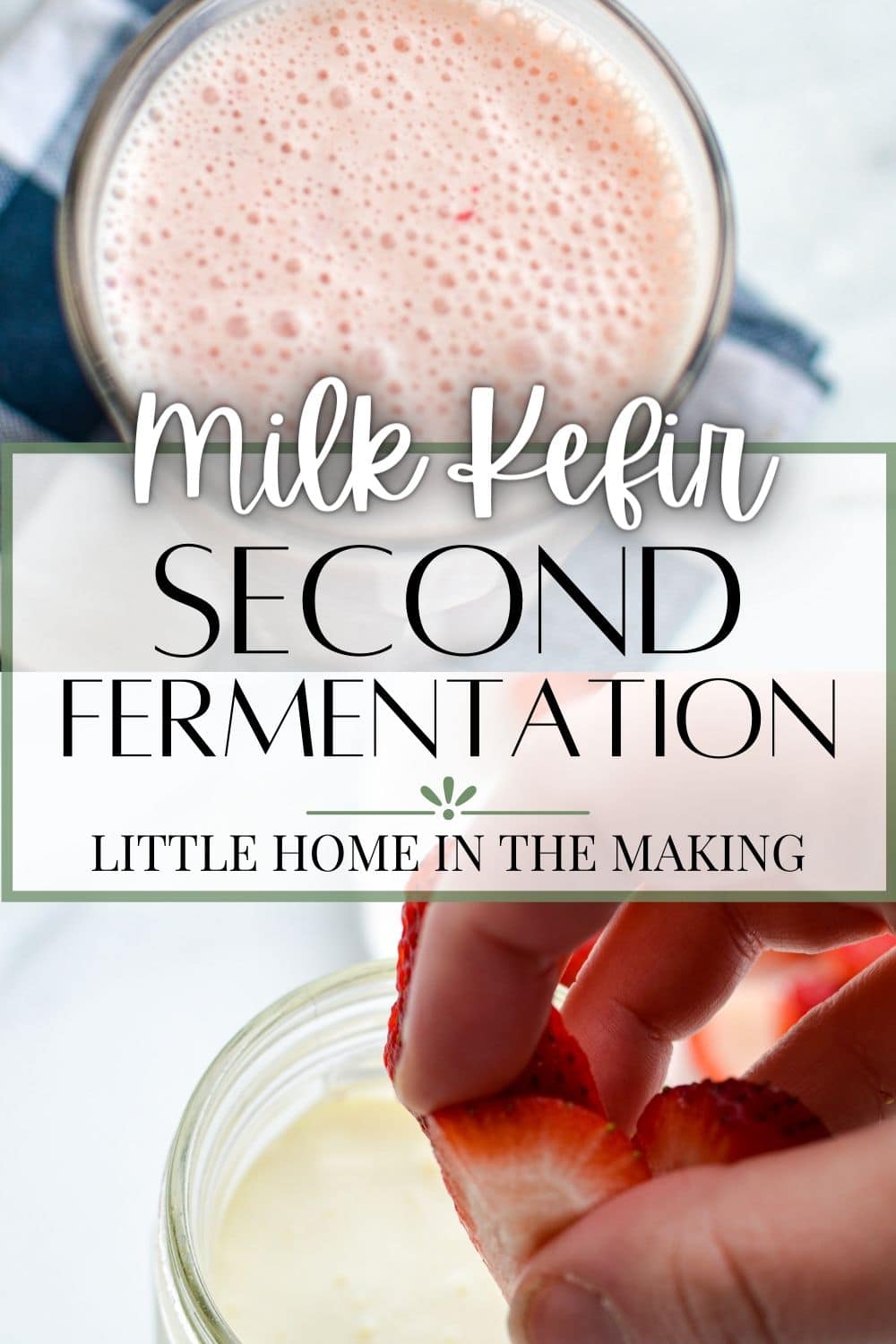 How to Do a Kefir Second Fermentation {+ Flavoring Kefir}