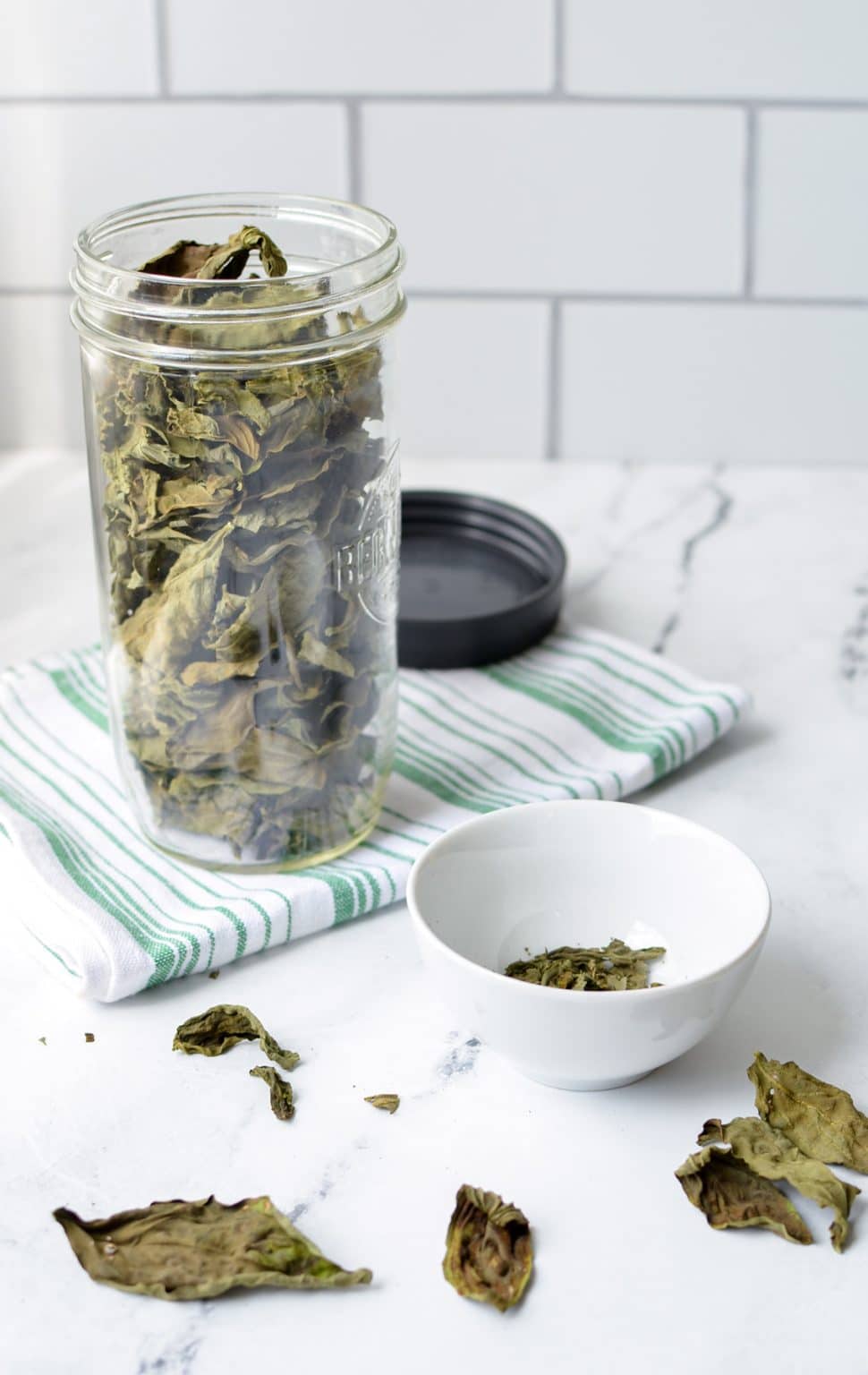 How to Dry Basil (Dehydrator or Oven) - Little Home in the Making