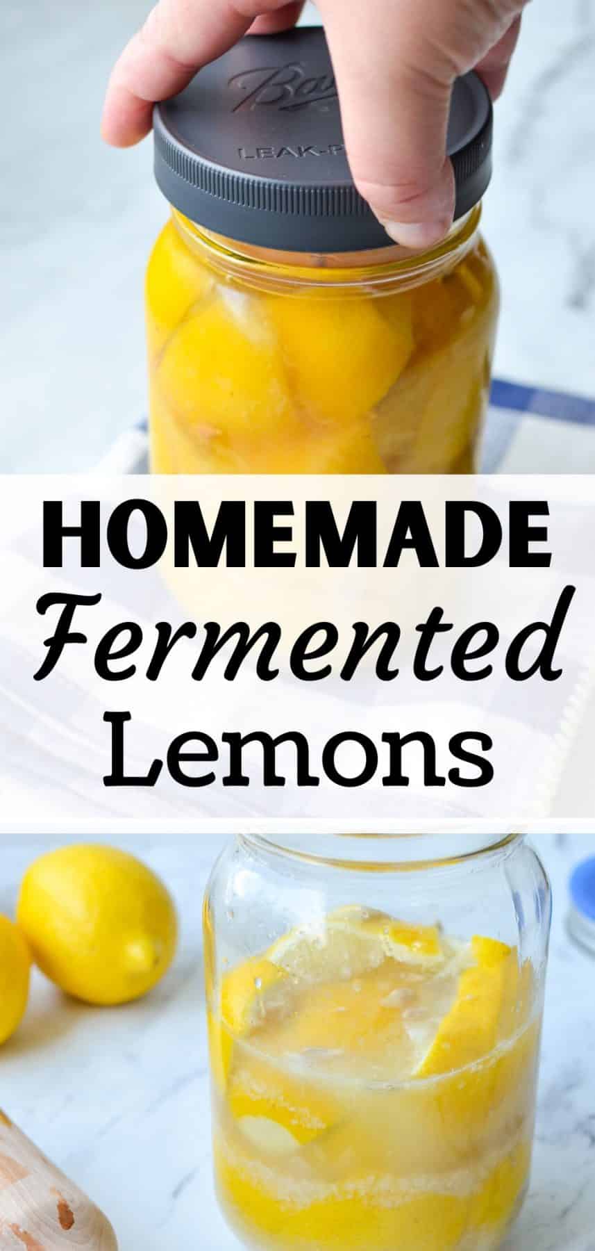Fermented Lemons (Preserved Lemons) - Little Home in the Making
