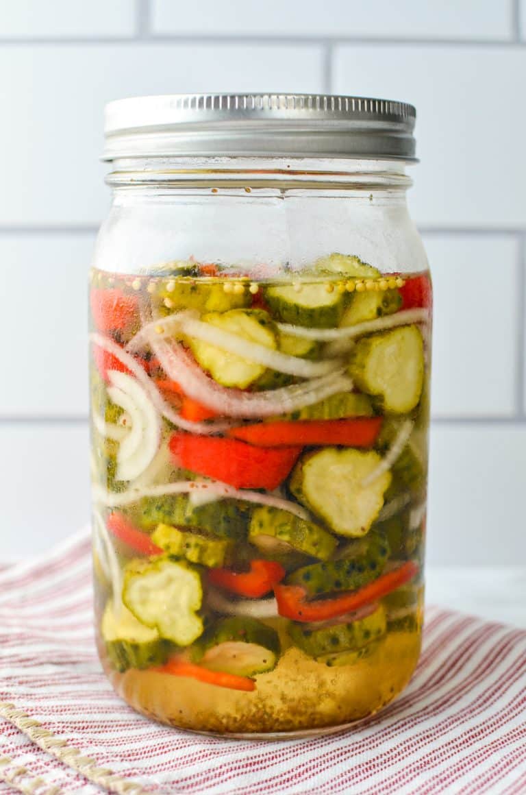 Amish Refrigerator Pickles - Little Home in the Making