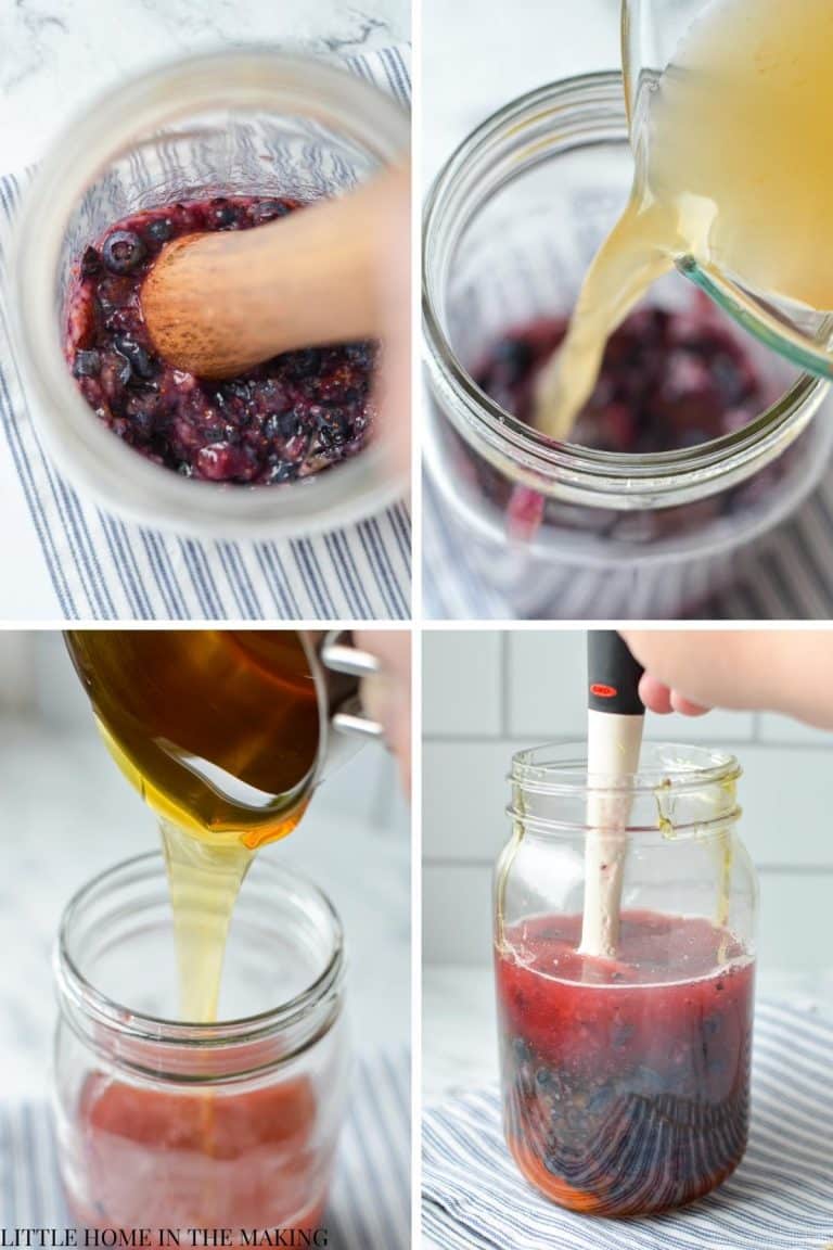 Traditional Blueberry Shrub Recipe - Little Home in the Making
