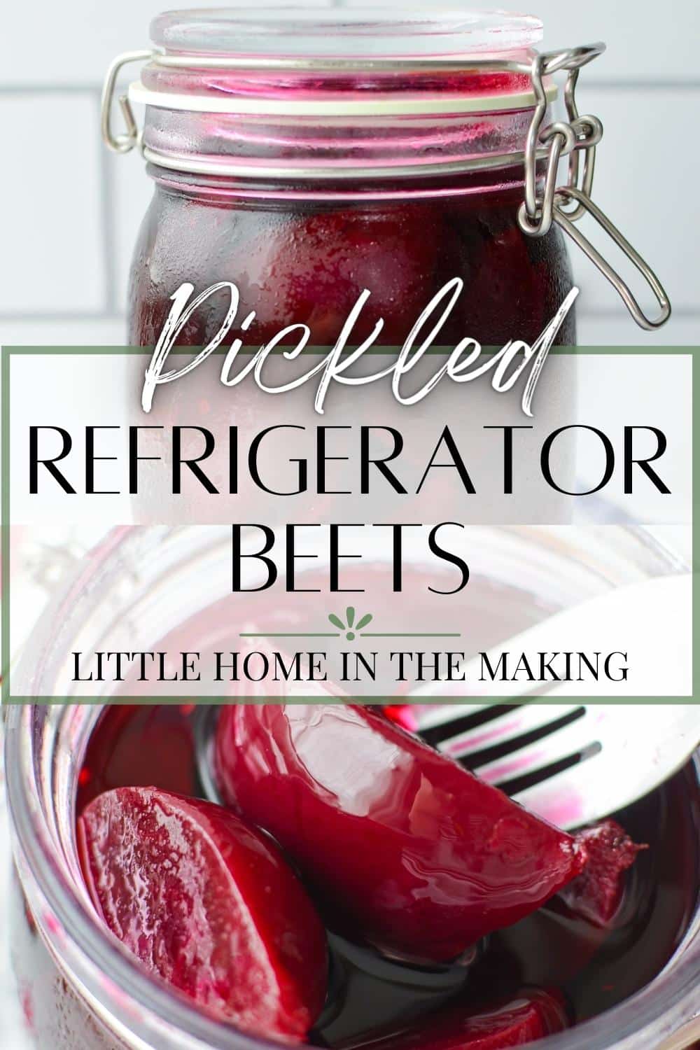 Easy Pickled Refrigerator Beets - Little Home in the Making