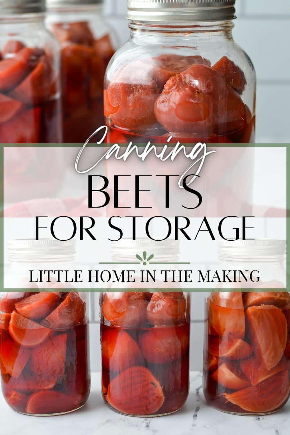 Canning Beets - Little Home in the Making