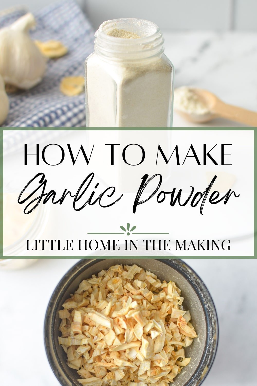 How to Make Garlic Powder - Little Home in the Making