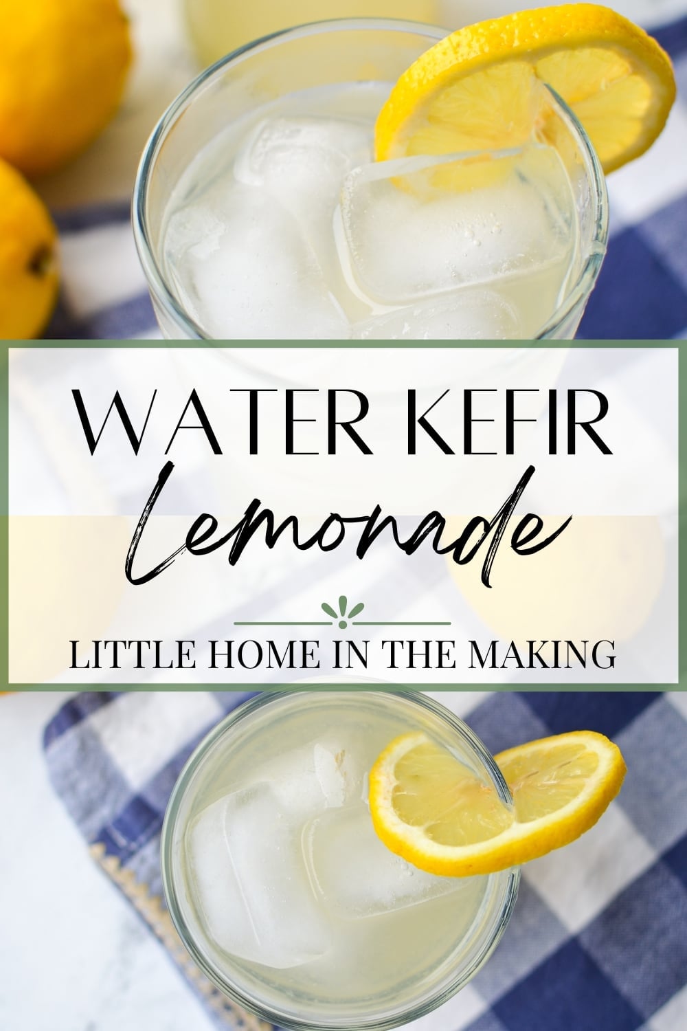 Water Kefir Lemonade - Little Home in the Making