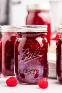 Canning Raspberry Pie Filling - Little Home in the Making