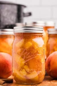 Canning Peach Pie Filling (Pints or Quarts)
